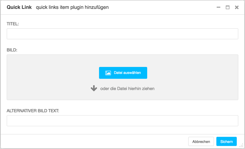 LWL | Quick-Links - CMS Doku